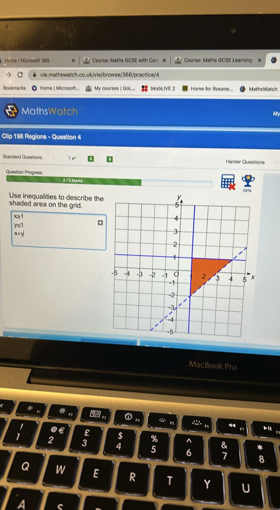 Home / Microsoft 365 Gourse: Maths GCSE with Care Course: Maths GCSE Learning vle.mathswatch.co ...