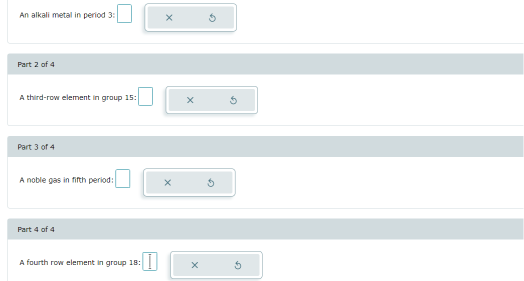 An alkali metal in period 3 : Part 2 of 4 A third-row element in group ...
