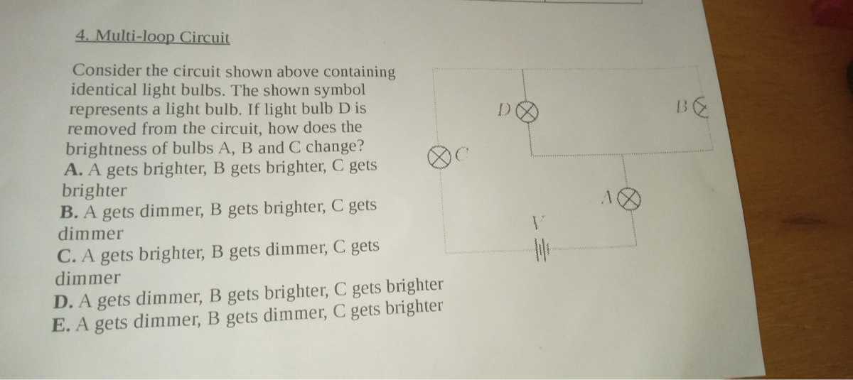 4. Multi-loop Circuit Consider the circuit shown above containing ...