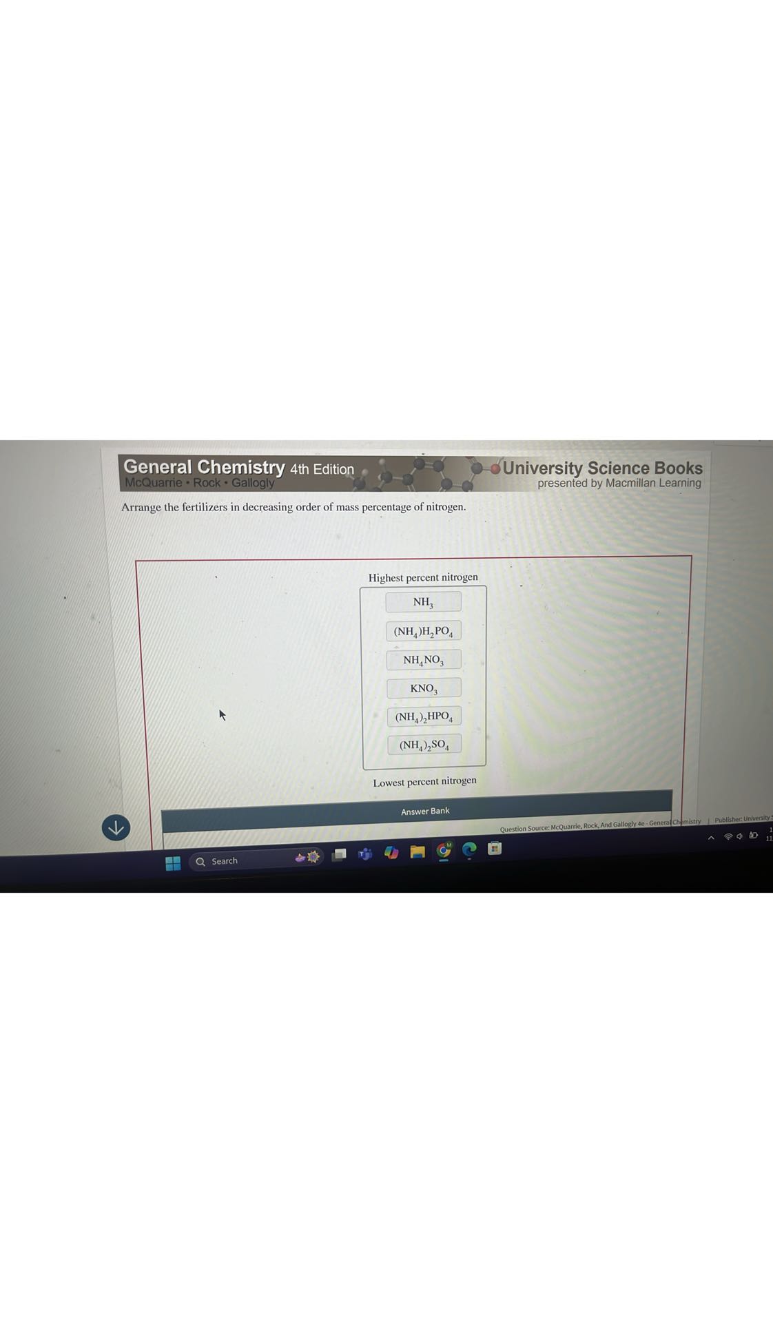 General Chemistry 4th Edition McQuarrie · Rock · Gallogly University ...