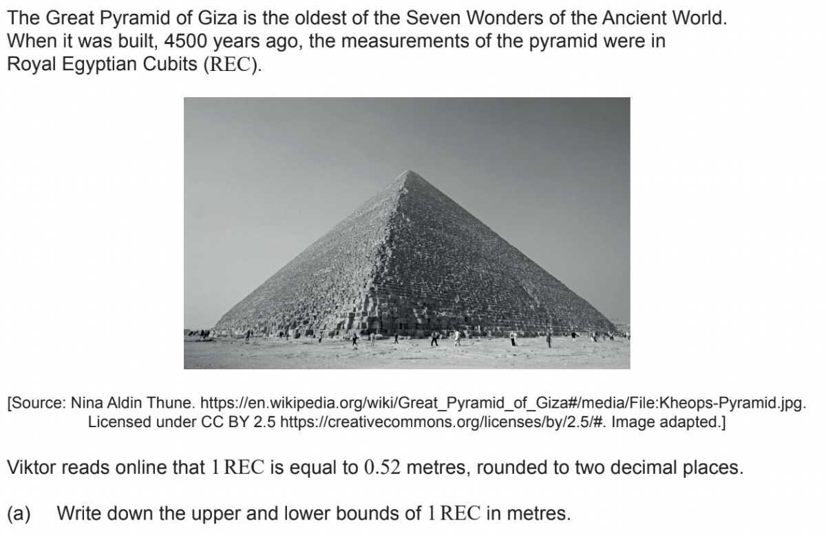 The Great Pyramid of Giza is the oldest of the Seven Wonders of the ...