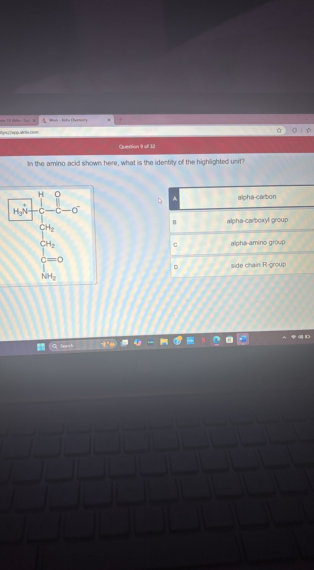 ter 18 Altiv - ? Work - Altiv Chemistry ttps//app.aktiv.com Question 9 ...