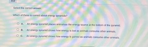 Select the correct inswer. Which of these is correct about energy ...