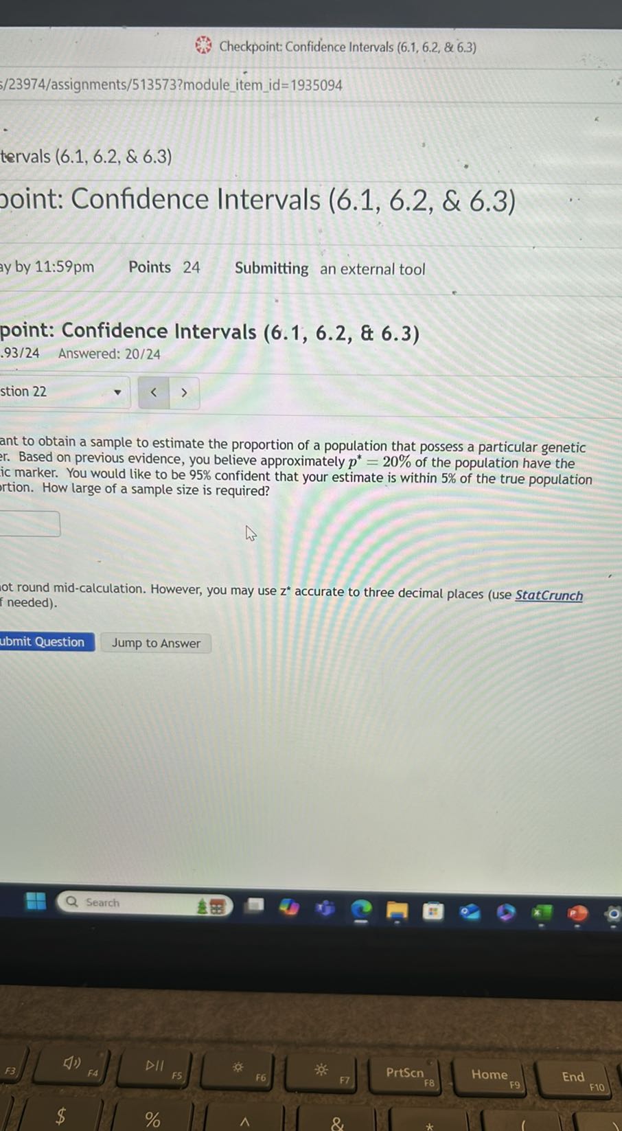 checkpoint confidence intervals 61 62 63 23974assignments513573moduleitemid1935094 tervals 6162 ...