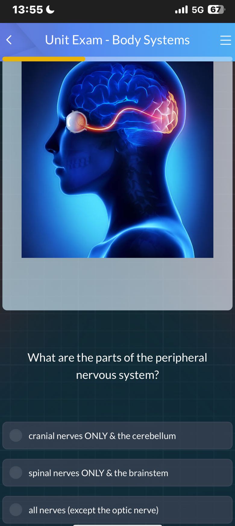 13:55 5G 67 Unit Exam - Body Systems What are the parts of the ...