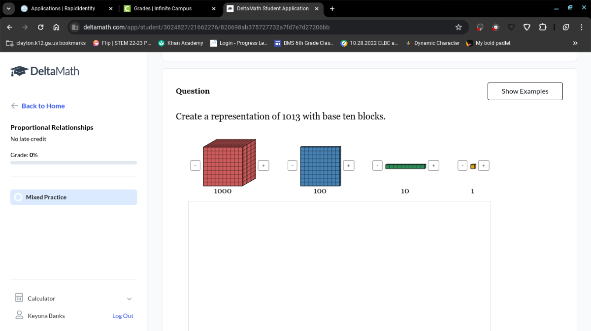 Applications | Rapidldentity Grades | Infinite Campus DeltaMath Student ...