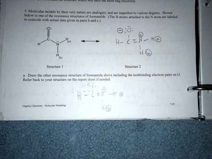 will have the most ring flexibility. 5. Molecular models by their very ...