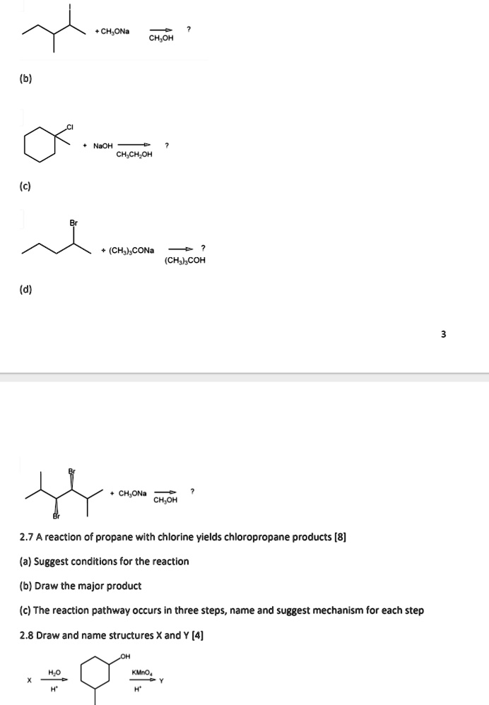 SOLVED: Texts: (a) CHONa CH3OH (b) NaOH CH3CH2OH (c) CH3CONa CH3COH (d ...