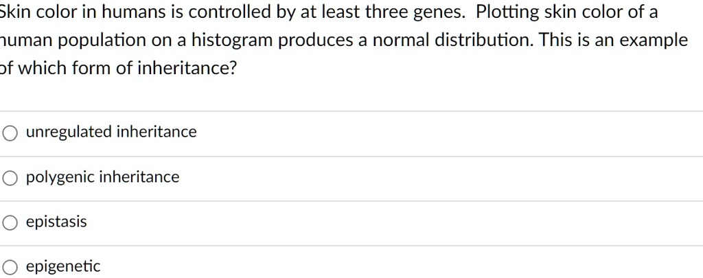 SOLVED: Text: Human population on a histogram produces a normal ...
