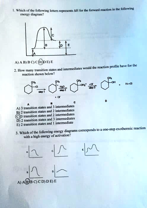 1. Which of the following letters represents AH for the forward ...