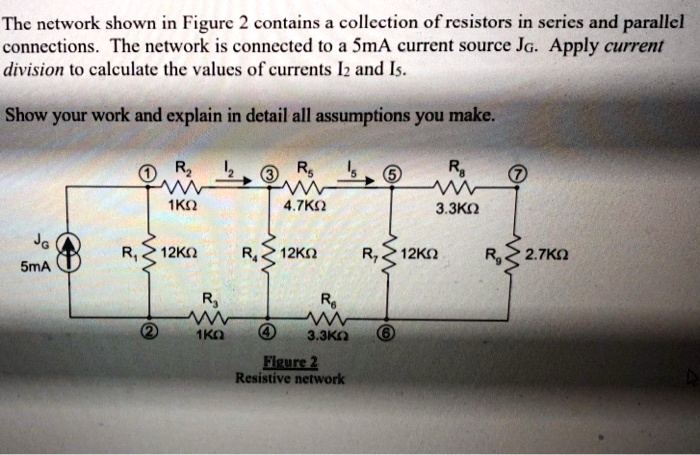 The network shown in Figure 2 contains a collection of resistors in ...