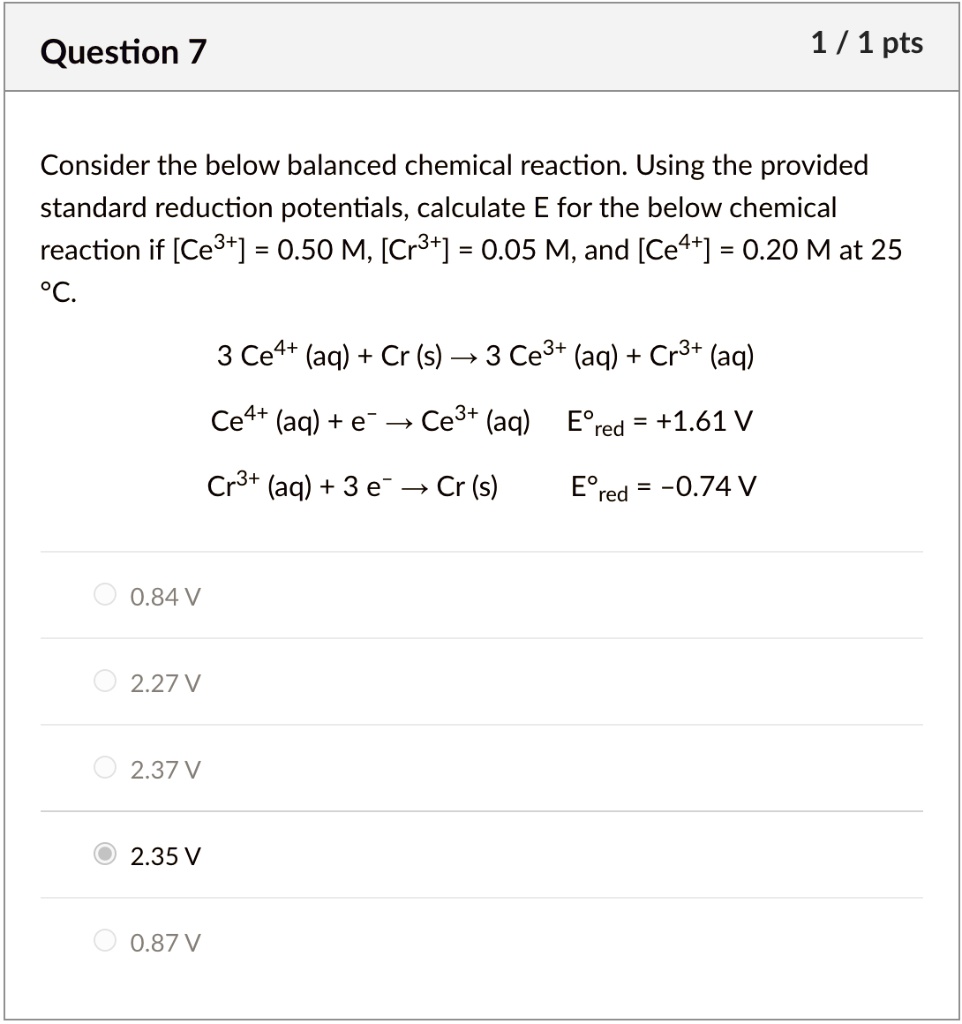 Consider the below balanced chemical reaction. Using the provided ...
