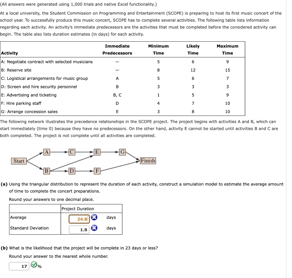 Question A: Average and Standard Deviation Please show on Excel. Also ...