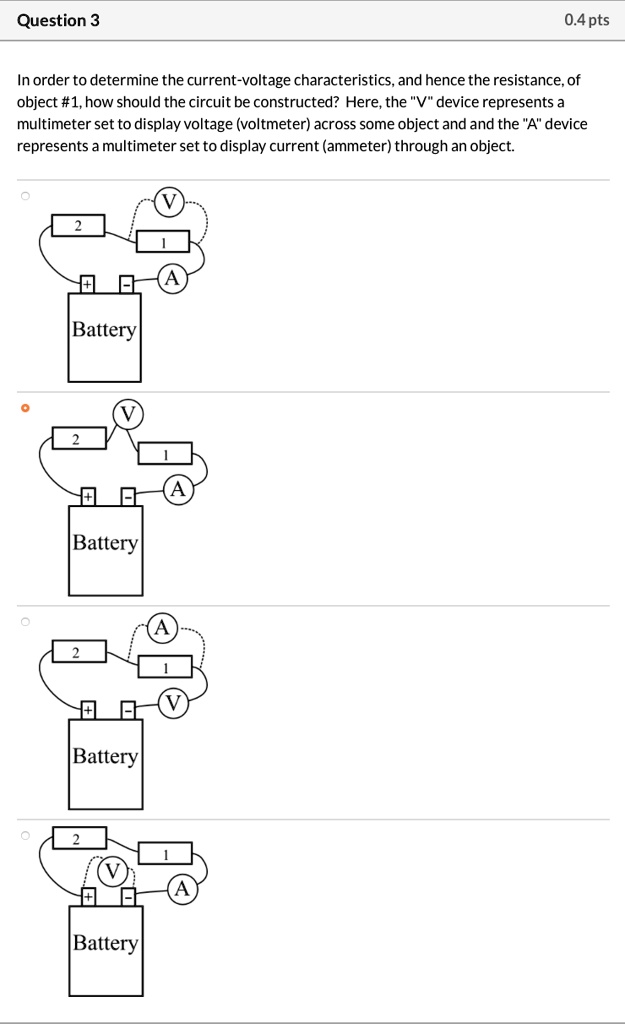 question 3 04pts in order to determine the current voltage ...