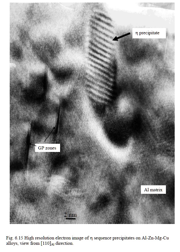 Consider the HREM micrograph in Fig. 6.15. Print this figure and draw ...