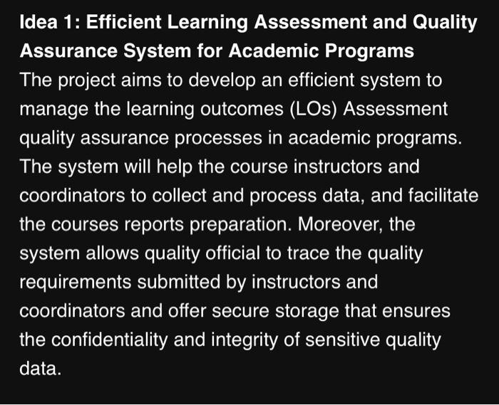 SOLVED: I need an explanation of the project for these points: 1. Abstract 2. Introduction 3 ...