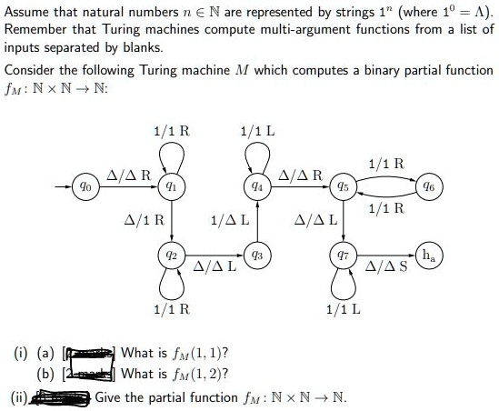 Solved Texts Hi Please Help Assume That Natural Numbers N ∈ N Are Represented By Strings 0429