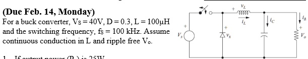 Solved A Find The Value Of The Output Capacitor That Will Limit The 4493
