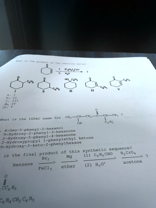 SOLVED: Ch Chz Ch CH3 IUPAC name For Ehe Nha CoHs FOzO i~phenyl-2 ...