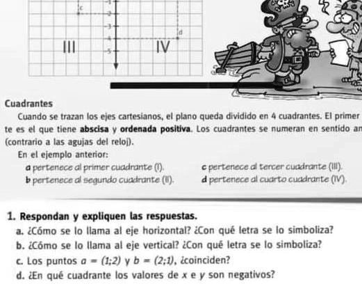 ayuda es para hoy cuadrantes cuando 50 irazan los eles cartesianos el ...