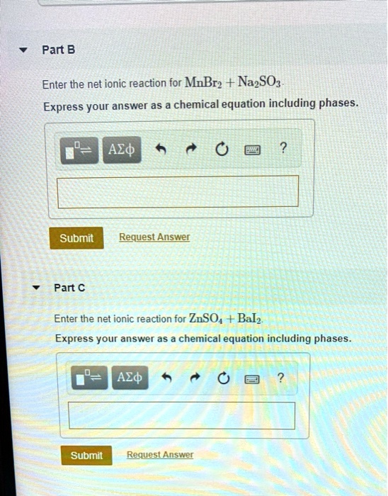 part b enter the net ionic reaction for mnbrz nazsoz express your ...