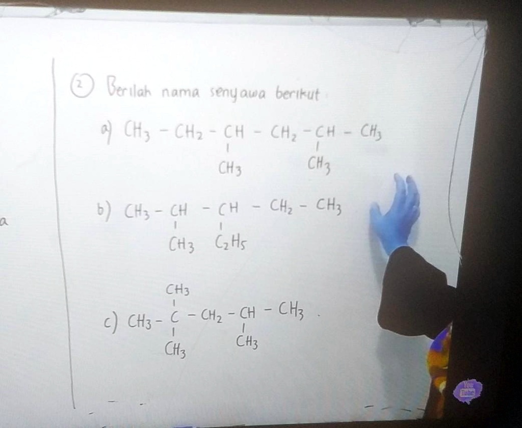 SOLVED: nama senyawa berikut Derilah: nama Senyawa berikut Ch, CHz CH ... SOLVED: nama senyawa berikut Derilah: nama Senyawa berikut Ch, CHz CH ...