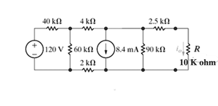 Solved A Find The Current I0 In The Circuit By Making A Succession Of