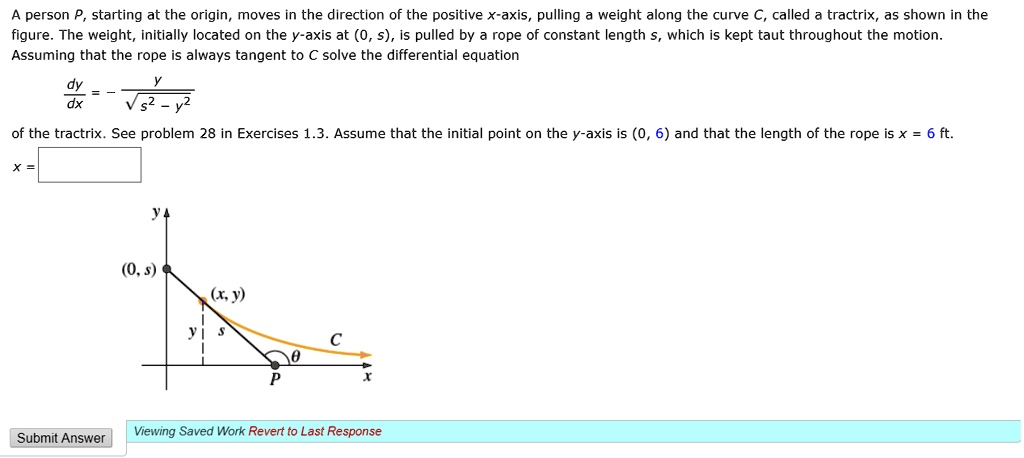 SOLVED: A person P starting at the origin moves in the direction of the ...