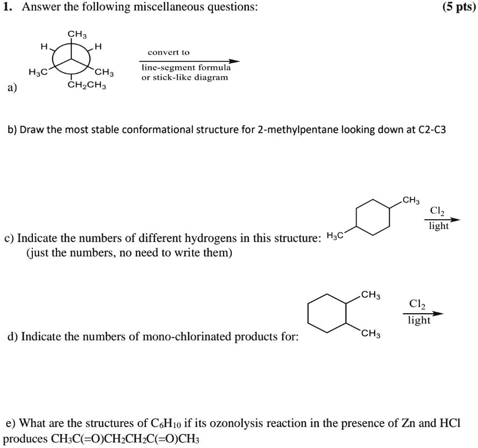 1 answer the following miscellaneous questions 5 pts ch3 convert 0 h3c ...