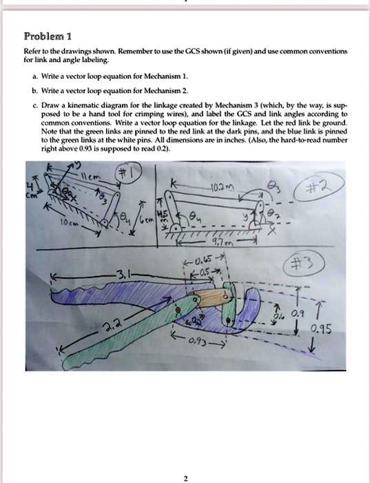 problem1 refer to the drawings shown remember to use the gcs shown if ...