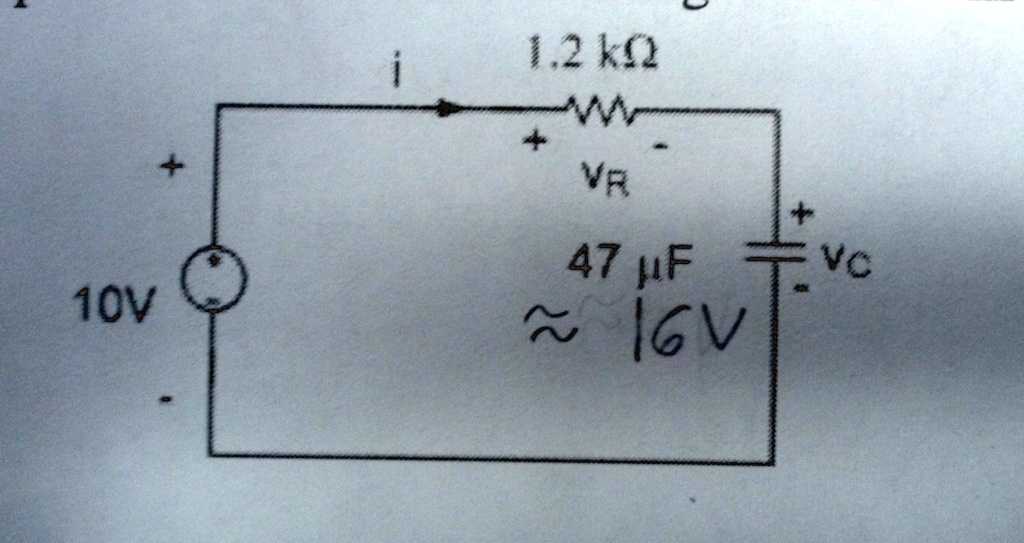 Part 1: A simple capacitor circuit is shown in Fig 1. Assume the ...