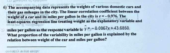 SOLVED: The accompanying data represents the weights of various ...