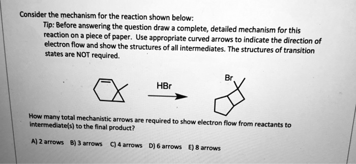 SOLVED: Consider the mechanism for the reaction shown below: Tip: Before answering the question ...