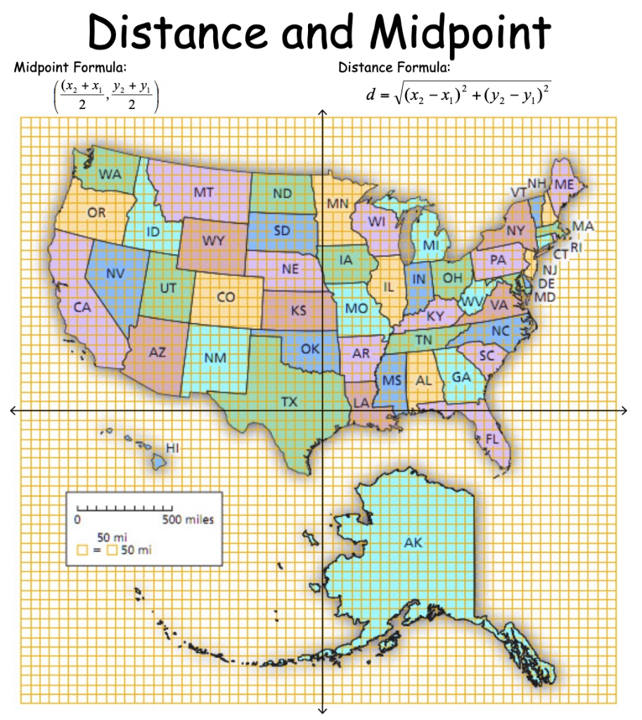 Distance and Midpoint Midpoint Formula: ((x2 + x1)/(2), (y2 + y1)/(2 ...