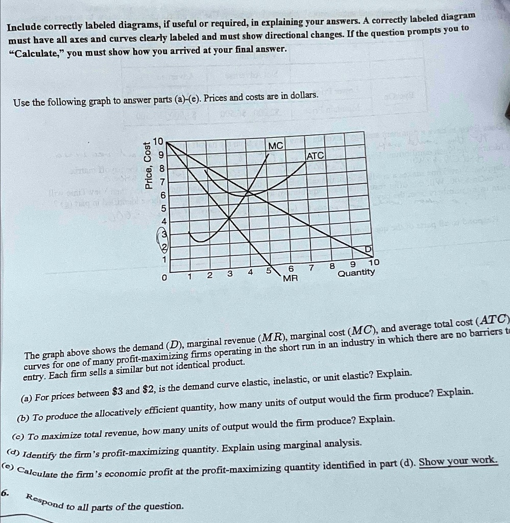 include correctly labeled diagrams if useful or required in explaining your answers a correctly ...