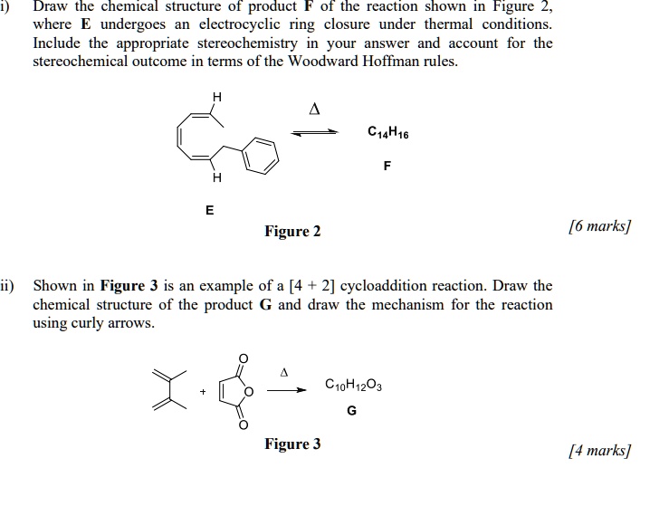 SOLVED: Draw the chemical structure of product l of the reaction shown ...