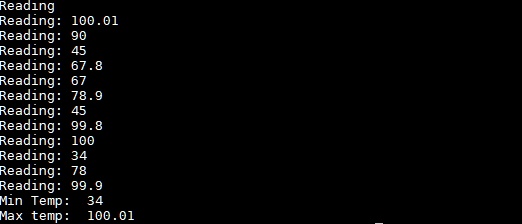 Solved Write A Program In C To Read Temperature Values From A File Called Temps Dat And