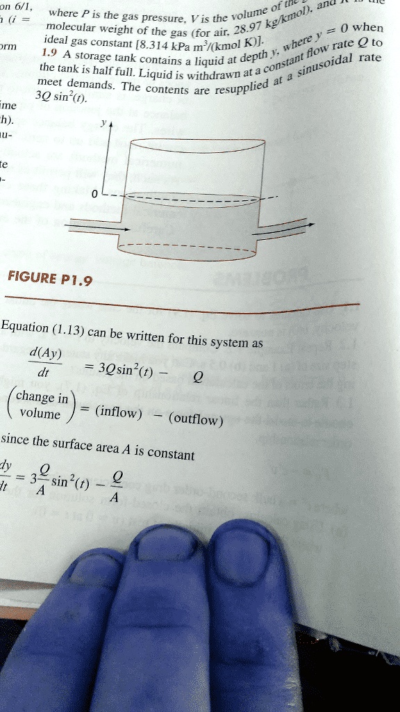 Question 19 Use Eulers Method To Solve For The Depth Y From T0 To 10 Days With A Step Of 05 Days