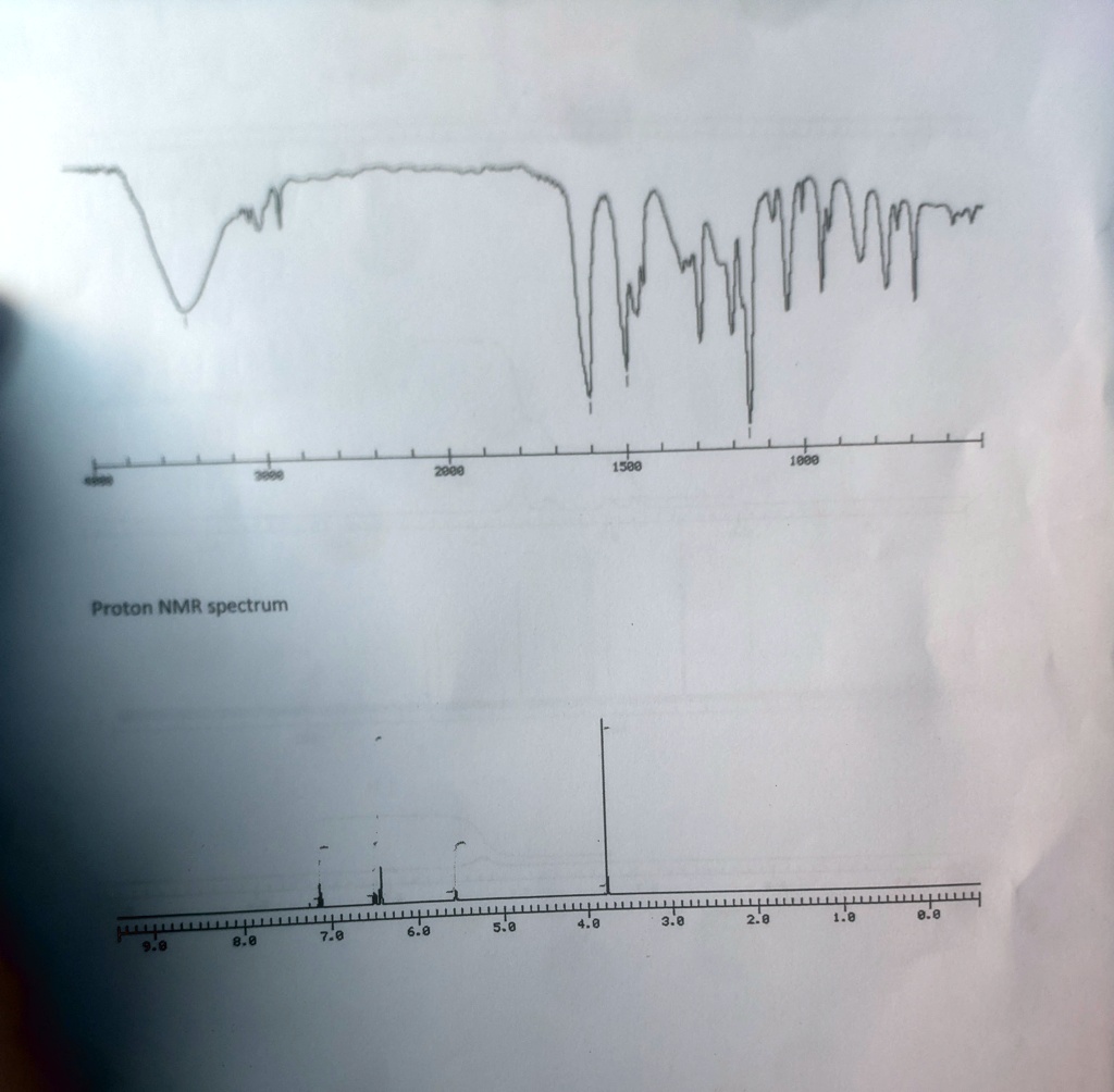 SOLVED: Compound A has a molecular formula of C7H8O2. The IR spectrum ...
