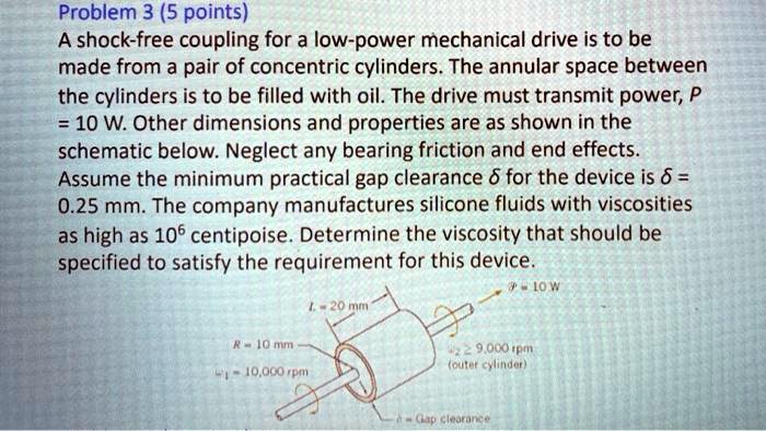 problem35points a shock free coupling for a low power mechanical drive ...