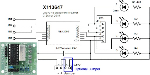 SOLVED: Texts: Atmel Studio and trainer ULN2003 driver board Stepper ...
