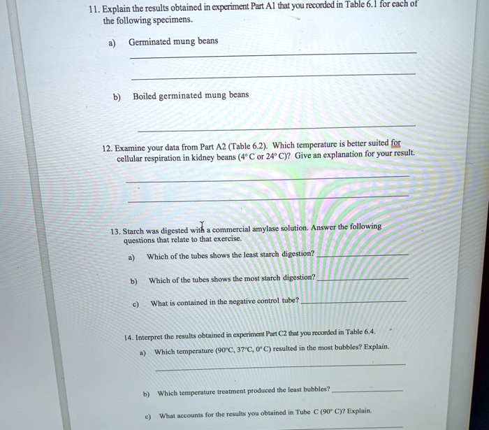 SOLVED: 1. Explain the results obtained in experiment Part A1 that you ...