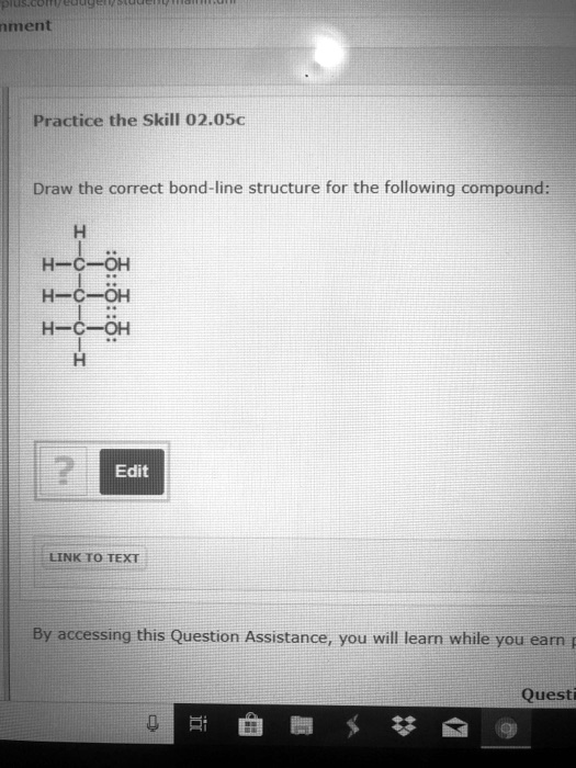 SOLVED: Practice the Skill 02.05c Draw the correct bond-line structure for the following ...