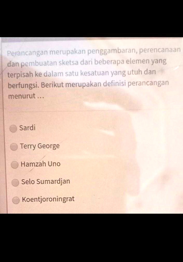SOLVED: dibantu jawab yang benar kelas XI Perancangan merupakan ... SOLVED: dibantu jawab yang benar kelas XI Perancangan merupakan ...