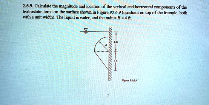 VIDEO solution: 2.6.9. Calculate the magnitude and location of the vertical and horizontal ...