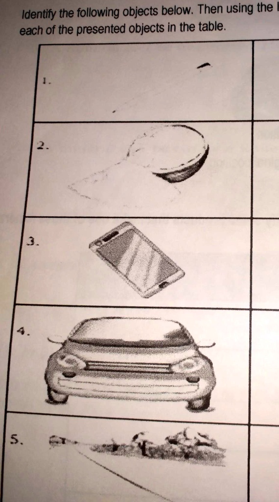SOLVED: 'determine what type of minerals are presented objects in the ...