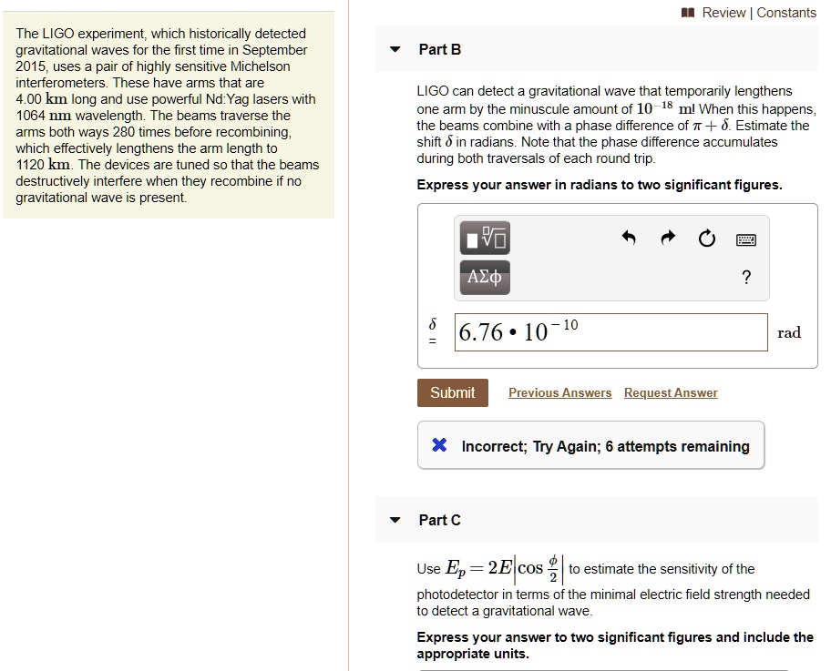 The LIGO experiment, which historically detected gravitational waves ...