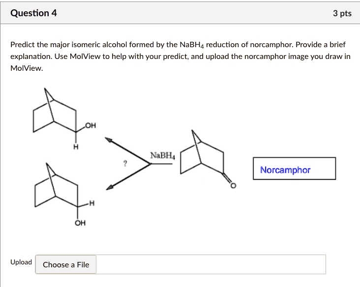 SOLVED: Question 4 3 pts Predict the major isomeric alcohol formed by ...