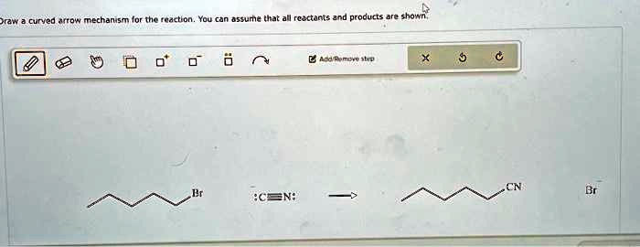 Draw a curved arrow mechanism for the reaction. You can assume that all reactants and products ...