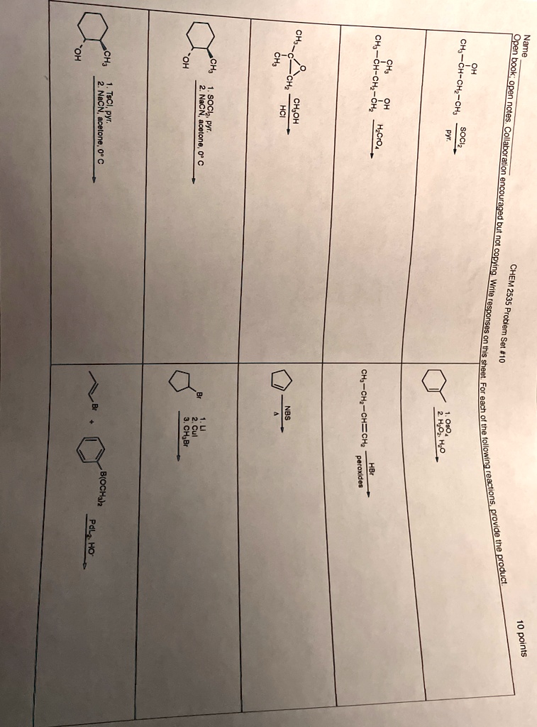 oh ch3 1 tscl pyr 2 nacn acetone 0 c oh ch3 1 socl2 pyr 2 nacn acetone ...